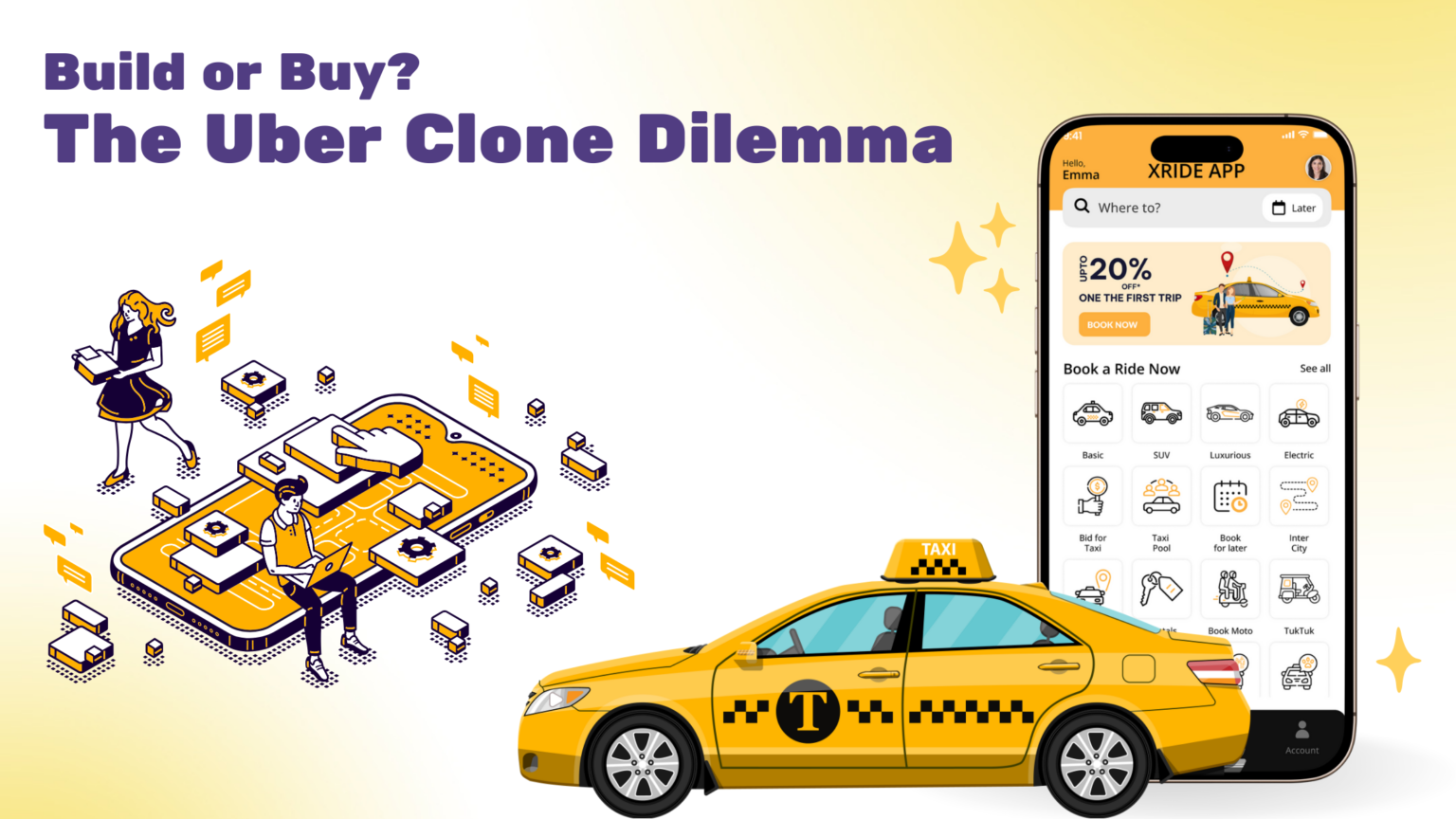 Uber Clone app - Secure your Drivers, Passengers and Business