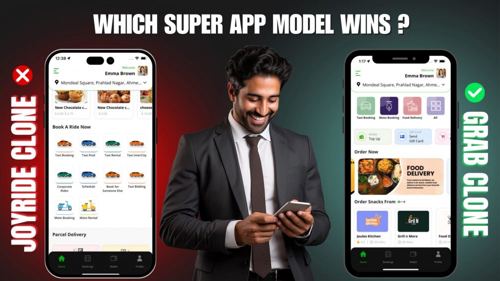 Which Super App Strategy Works Best: Grab or JoyRide?