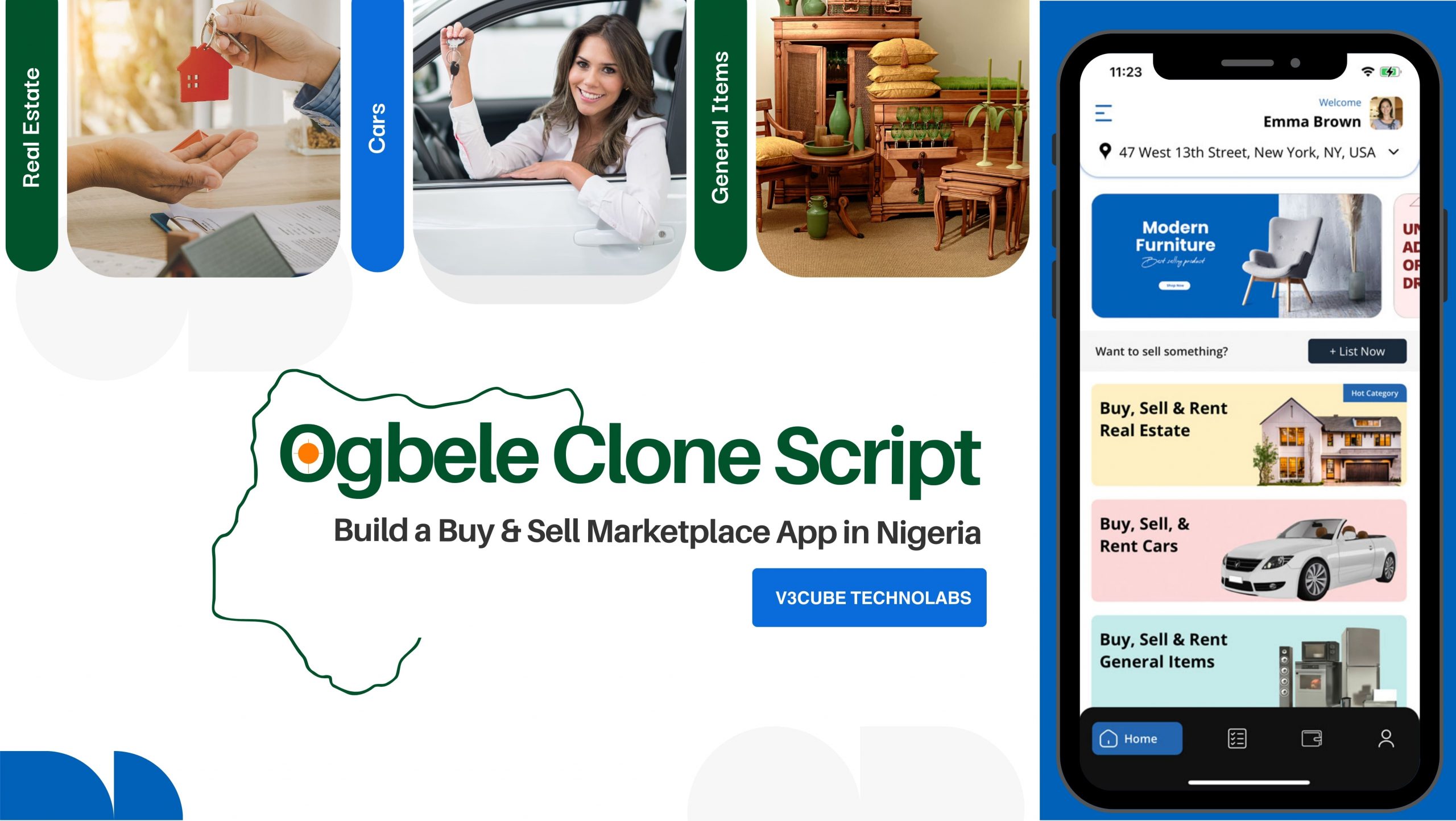 Ogbele Clone Script – Build Buy & Sell Marketplace App in Nigeria
